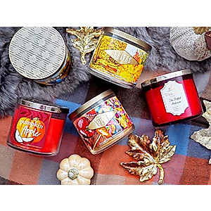 Bath & Body Works Leaves Scented Candle 14.5 Ounce 3 Wick