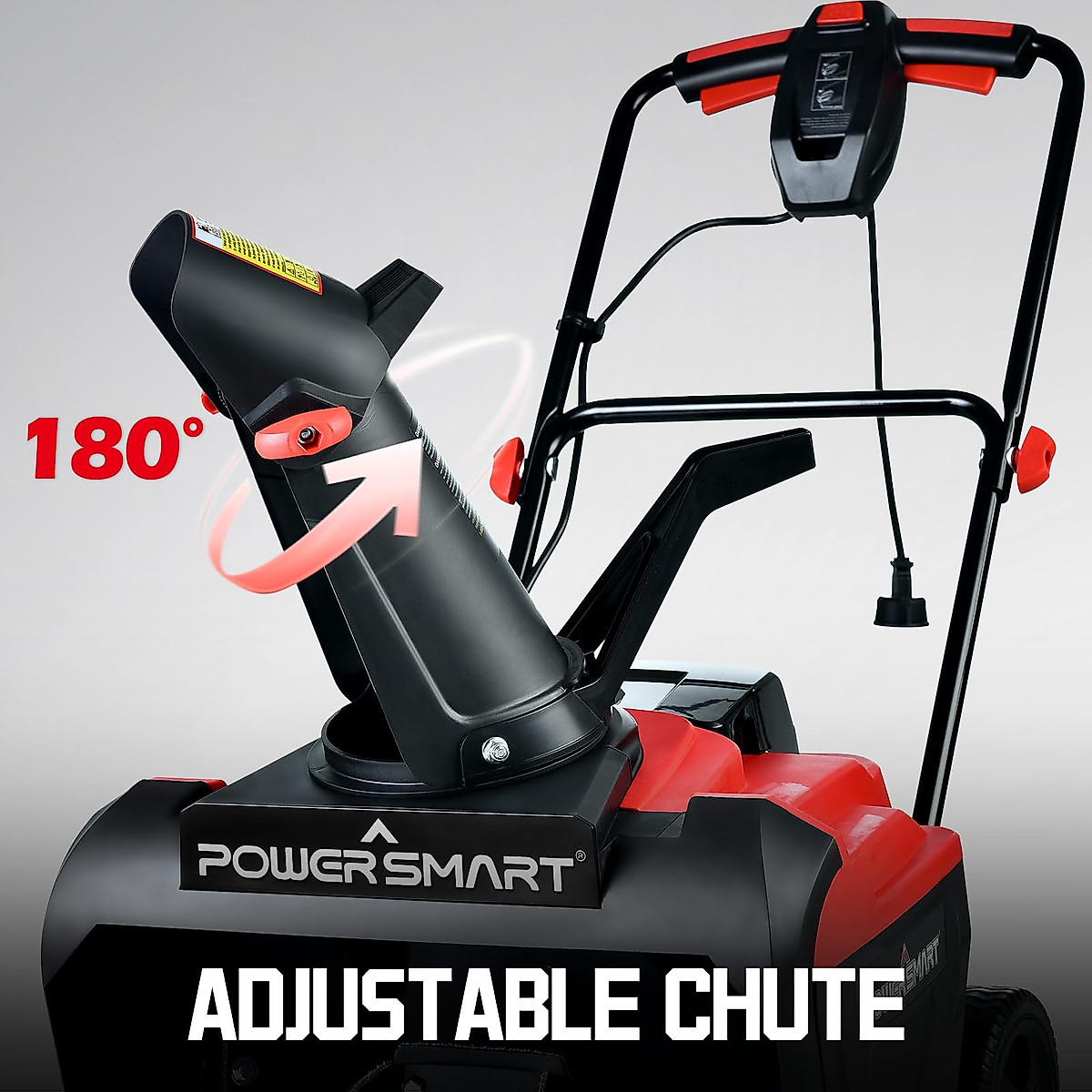 PowerSmart 21-Inch Corded Snow Blower, Electric Snowthrower with 15-Amp Motor, DB5021