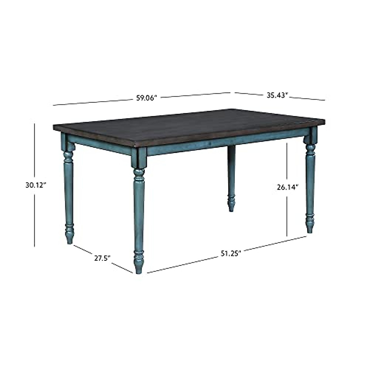Powell Furniture Willow Dining Group, Multicolored
