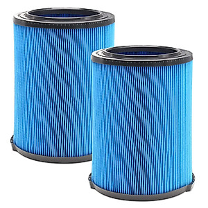 2 Pcs VF5000 Filter Replacement for Ridgid Shop Vac 72952 3-Layer Pleated Paper 5-20 Gallon Wet Dry Vac Replacement Filter for WD1450 WD1270 WD1680 WD1851 WD0970 WD09700 WD06700 RV2400A
