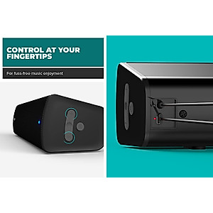 Creative Stage Air V2 2.0 Portable Bluetooth Sound Bar Speaker - 10 W RMS - Black