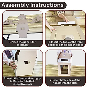 ValdiStore 4 Pack Tall cake boxes for tier cakes - 2 12 inch cake boxes 2 10 inch cake boxes Tall cake box cake boxes cake box cake carrier cajas para pasteles large cake box wedding cake boxes