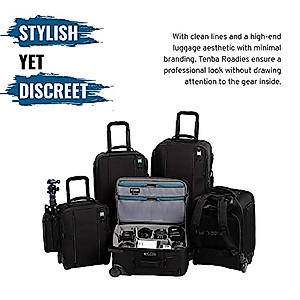 Tenba Roadie Air Case Roller 21 US Domestic Carry-On Camera Bag with Wheels (638-715)