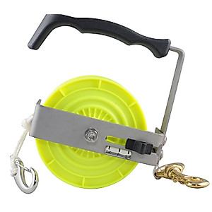 Promate Dive Reel Aluminum Heavy Duty Multi-purpose, 150 ft string