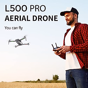 L500 PRO 4K GPS Drone with Camera Brushless Quadcopter FPV 5G WiFi 1.2km 25mins Flight RC Helicopter HD Camera Mini Drone