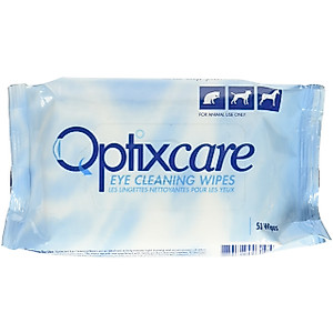 Optixcare 50 Count Eye Cleaning Wipes for Animals