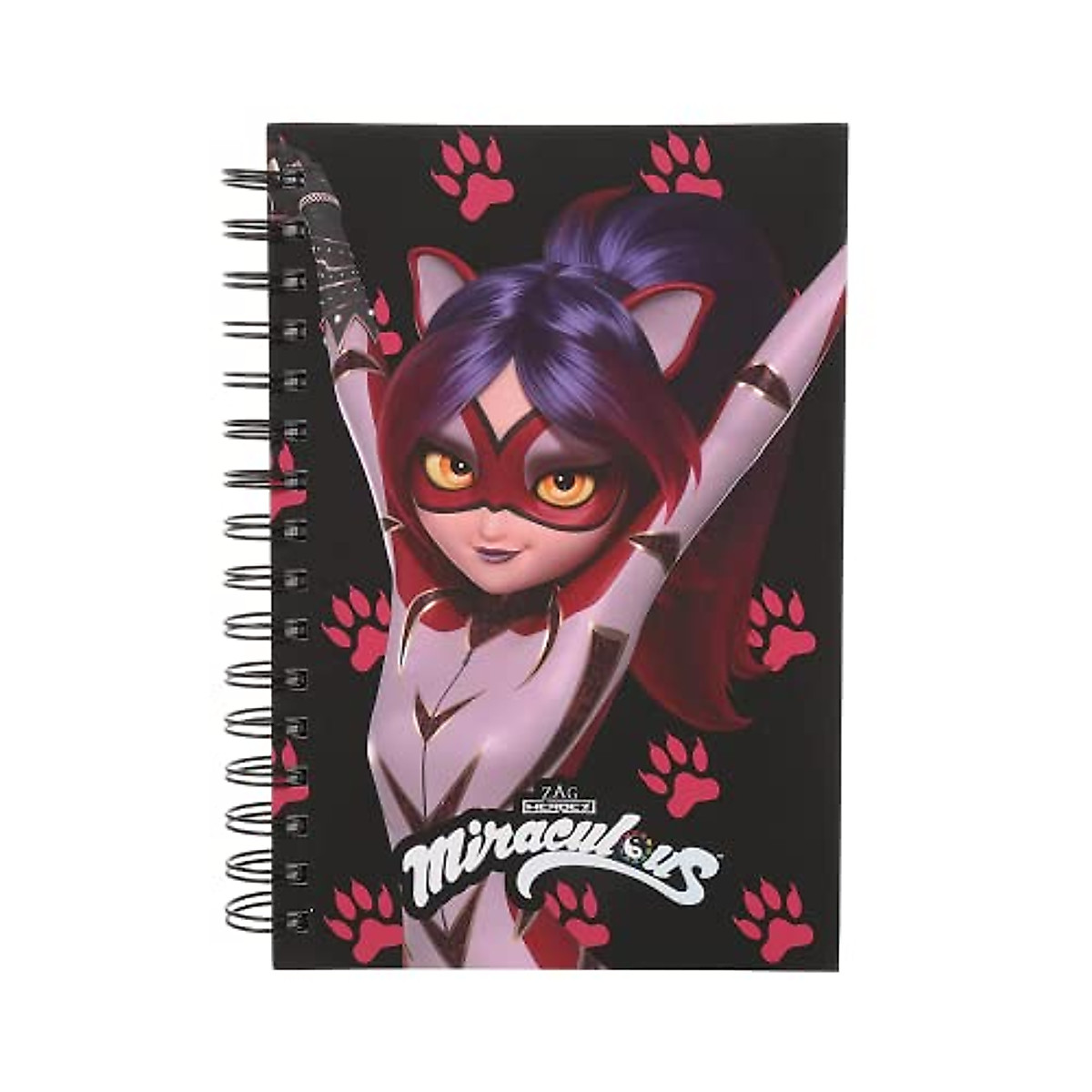 ZAG STORE - Miraculous Ladybug -Super Heroes Notebook Purple Tigress
