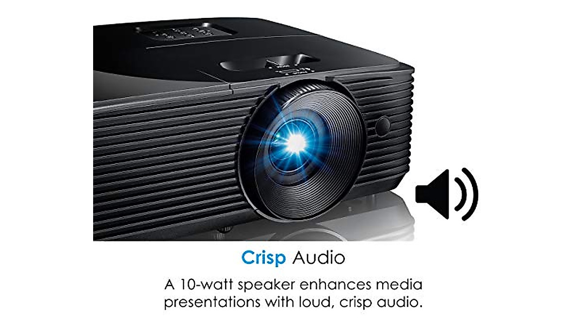 Optoma S334e Projector - 3800 Lumens, 15K Hr Lamp Life
