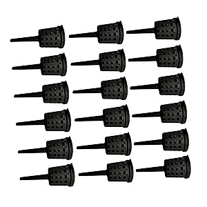 YARNOW 50pcs Garden Pot with Grow Lid Bonsai Fertiliser Orchid Cover Baskets Portable Container Holder Plastic Potted Propagation Rooting for Flower Basket Fertilizer Plant