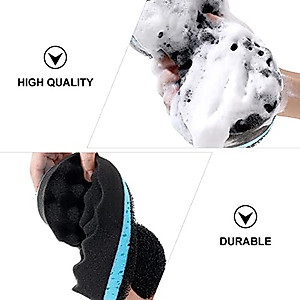 FAVOMOTO 1 pc Kitchen Car Wash Brush Home Multi Auto Scratch Pad - Tool Vehicle Sponges Honeycomb for Non- Scrubber Sponge Functional Large Window Cleaning Non-Scratch Handy Shaped