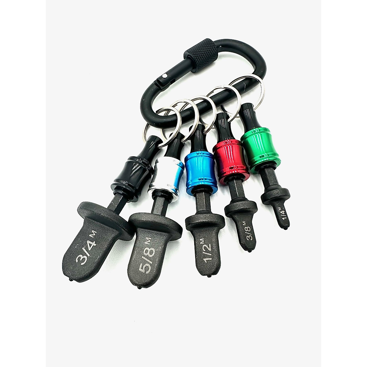 RyMarCool Flaring Bit Set with Quick-Release Holders. Bit Sizes 1/4" 3/8' 1/2" 5/8" and 3/4". These Flaring bits are Used by HVAC and Automotive Professionals.