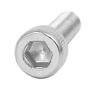 uxcell® M5x20mm Thread 304 Stainless Steel Hex Socket Head Cap Screw Bolt DIN912 20pcs