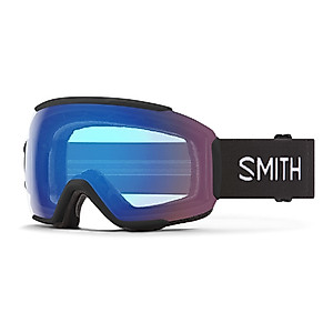 Smith Optics Sequence OTG Unisex Snow Winter Goggle - Black, ChromaPop Storm Rose Flash