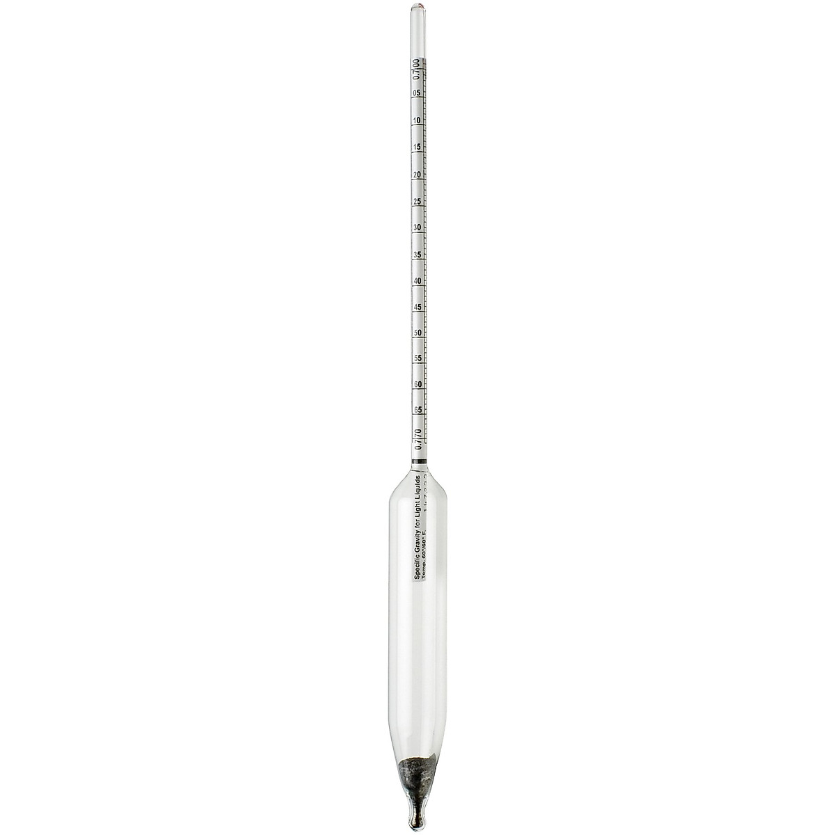SP Bel-Art, H-B DURAC Precision 1.180/1.250 Specific Gravity Hydrometer (B61801-1000)