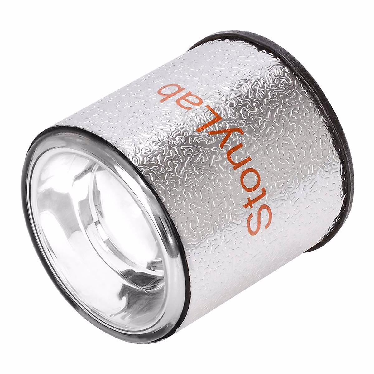 StonyLab Dewar Flask, Hemispherical Borosilicate Glass Dewar Flask with Aluminum Base, 90mm Interior Depth and 94mm Interior Diameter for Laboratory - 250ml