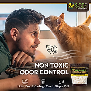 All Seasons Bokashi Compost Starter 2 lbs (1 Gallon) - Dry Bokashi Bran for Kitchen Compost Bin, Compost Food Pet Waste Quickly & Easily with Low Odor by SCD Probiotics