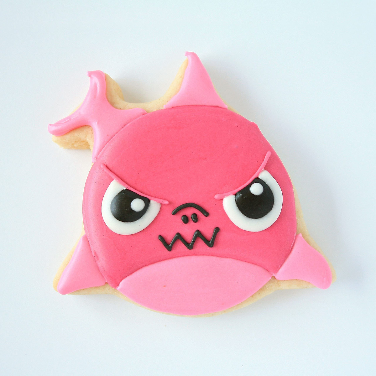 Cute Baby Shark Cookie Cutter, 3.5" Made in USA by Ann Clark