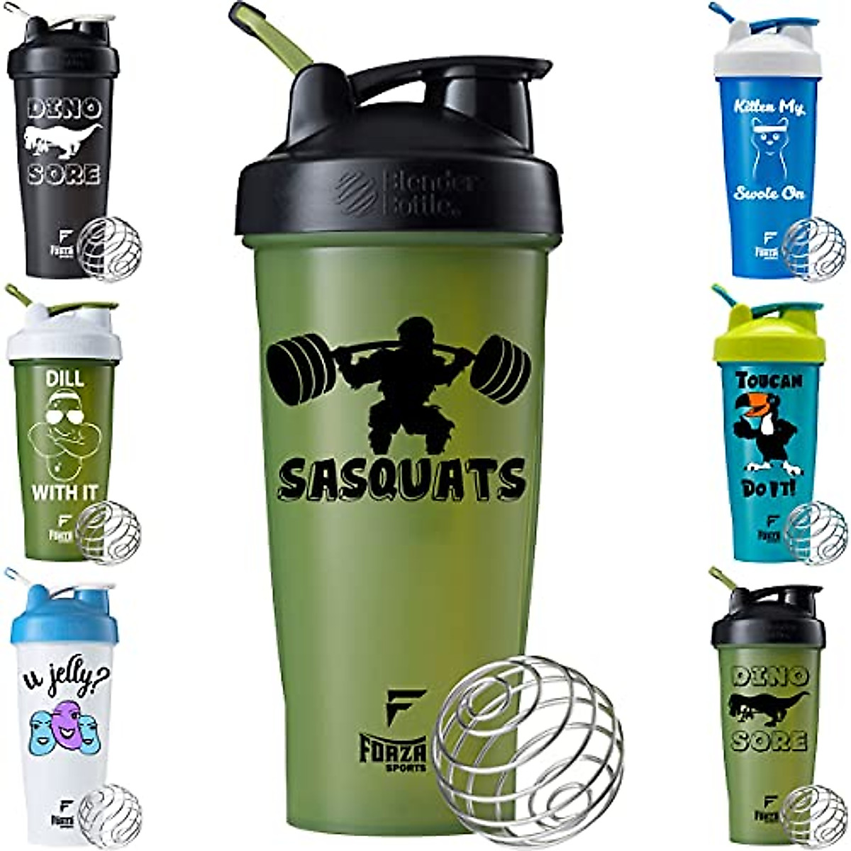 Forza Sports Blender Bottle x Classic 28 oz. Shaker - Sasquats