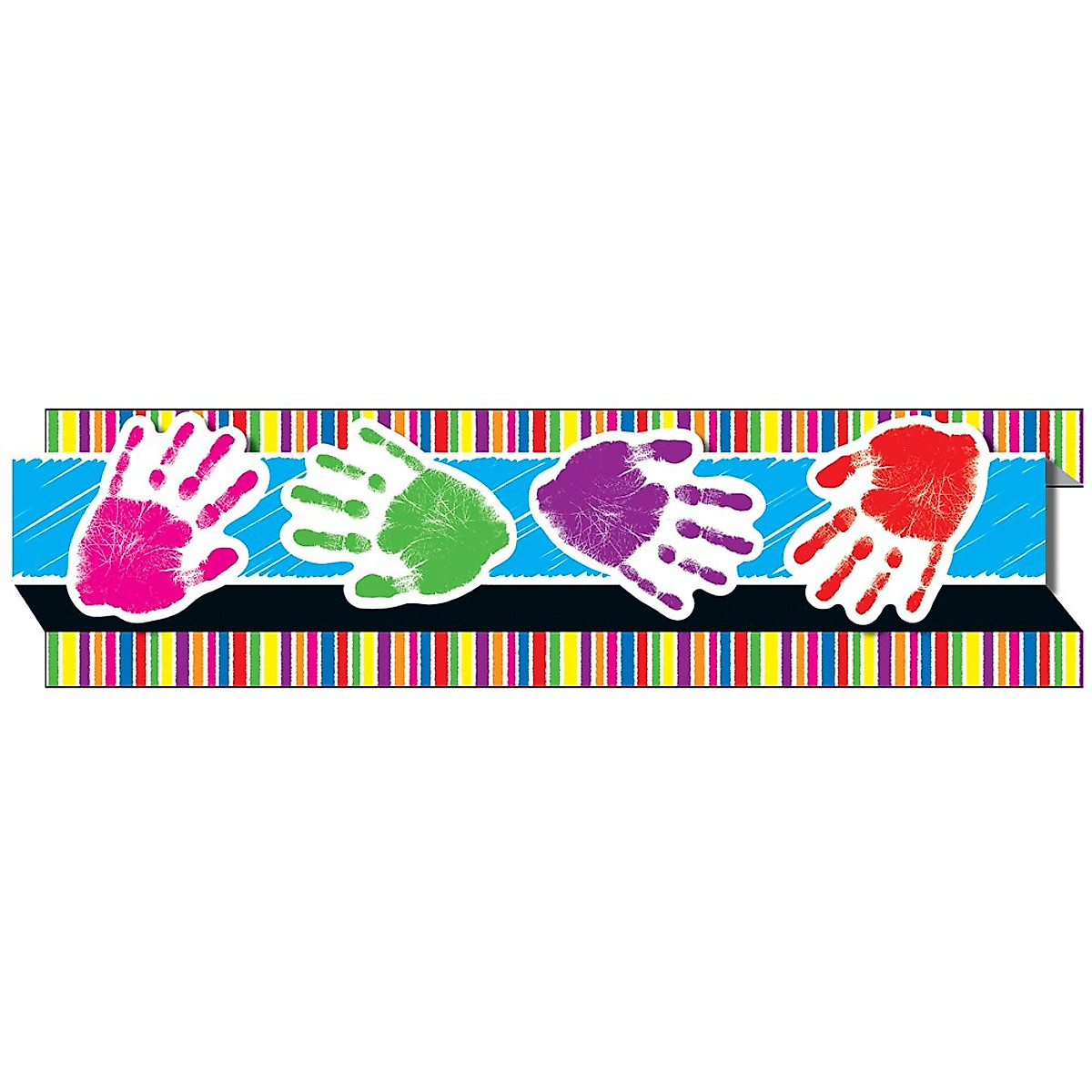 Carson Dellosa Handprints Borders (108049)