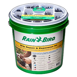 Rain Bird DRIPPAILQ Drip Irrigation Repair and Expansion Kit,Green