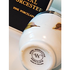Evesham Vale by Royal Worcester, China Egg Coddler & Lid, King Size