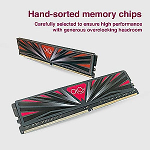 OLOy DDR4 RAM 8GB (1x8GB) 3000 MHz CL16 1.35V 288-Pin Desktop Gaming UDIMM (MD4U083016BBSB)
