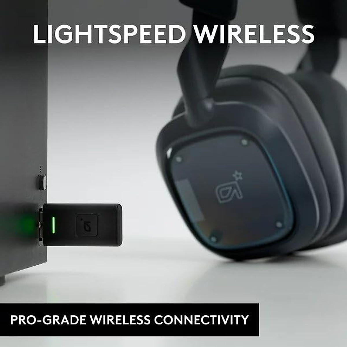 Logitech G Astro A30 Lightspeed Wireless Gaming Headset, Bluetooth Enabled, Dolby Atmos, Detachable Boom, 27h Battery, USB-C Charging, for PS5, PS4, Nintendo Switch, PC, Android - Navy (Renewed)