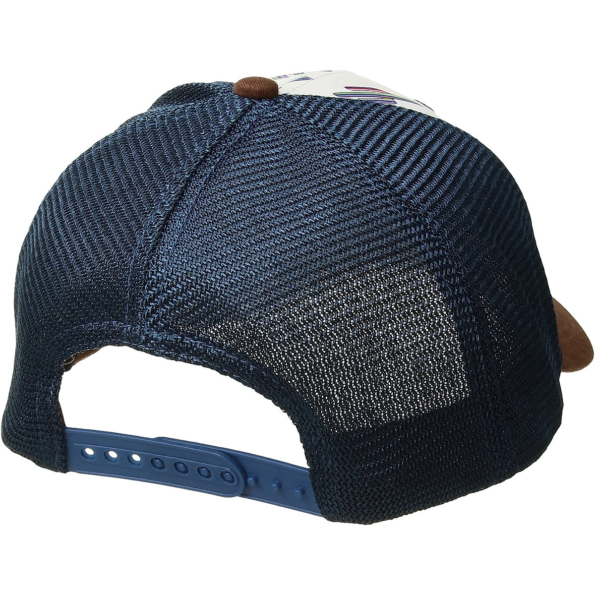 Ariat Women's Serape Cactus Mesh Snap Cap, White/Blue, One Size