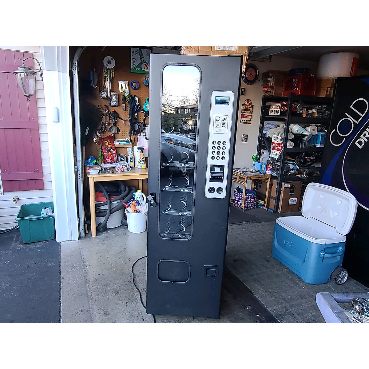 (2) USI, FSI, WITTERN & VENDNET SNACK VENDING MACHINE 10 ct. CHIP BAG COILS