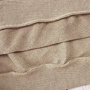 BOUTIKOME Never Better Skeleton Sweatshirt Women's Halloween Shirt Horror Skull Fall Long Sleeve Sarcastic Pullover Tops(Khaki,M)