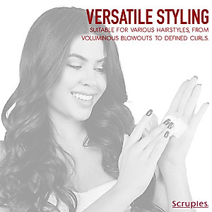 Scruples Creme Parfait Volumizing Foam - Rich & Weightless Styling Foam for Ultimate Smoothing Control, Hydration & Frizz-Free Hold - Alcohol-Free Hair Mousse for All Hair Types (Pack of 2)