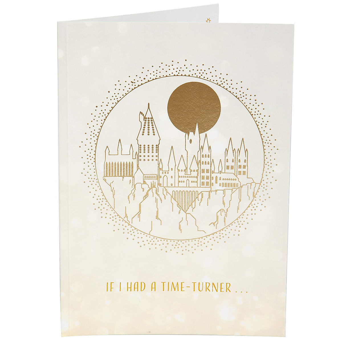 Harry Potter Time Turner Pop-Up Birthday Greeting Card - If I had a Time-Turner, We Could Celebrate Over and Over - Handcrafted Pop Up Card Gift - For Kids, Teens & Adults - 5 x 7