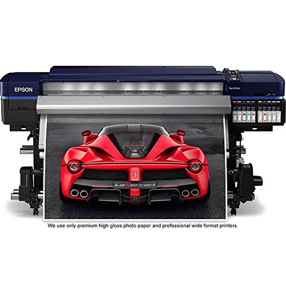 XOTIKS A Ferrari F40 - Premium High Gloss Art Print Poster. (719P) (24”x36”)