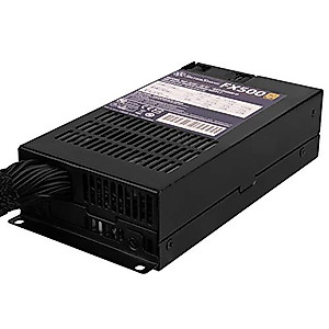 SilverStone Technology FX500-G, 500W Flex ATX 80 Plus Gold Power Supply, SST-FX500-G