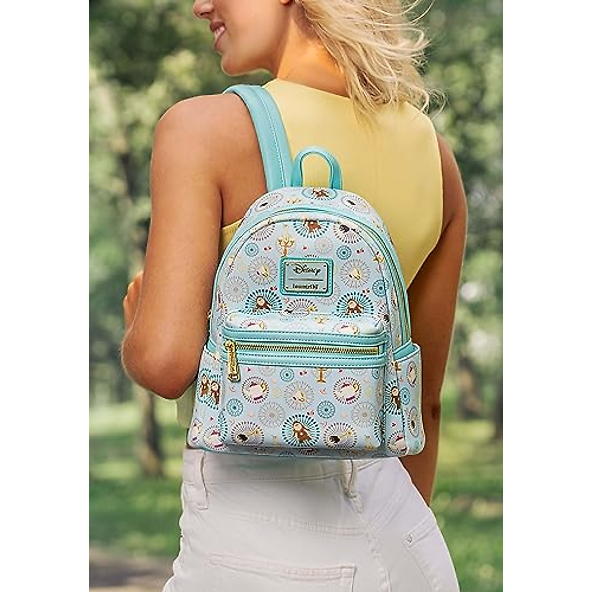 Loungefly Beauty and the Beast Be Our Guest Mini Backpack Exclusive Bags Standard