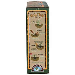 Down to Earth Organic Kelp Meal Fertilizer Mix 1-0.1-2, 4 lb