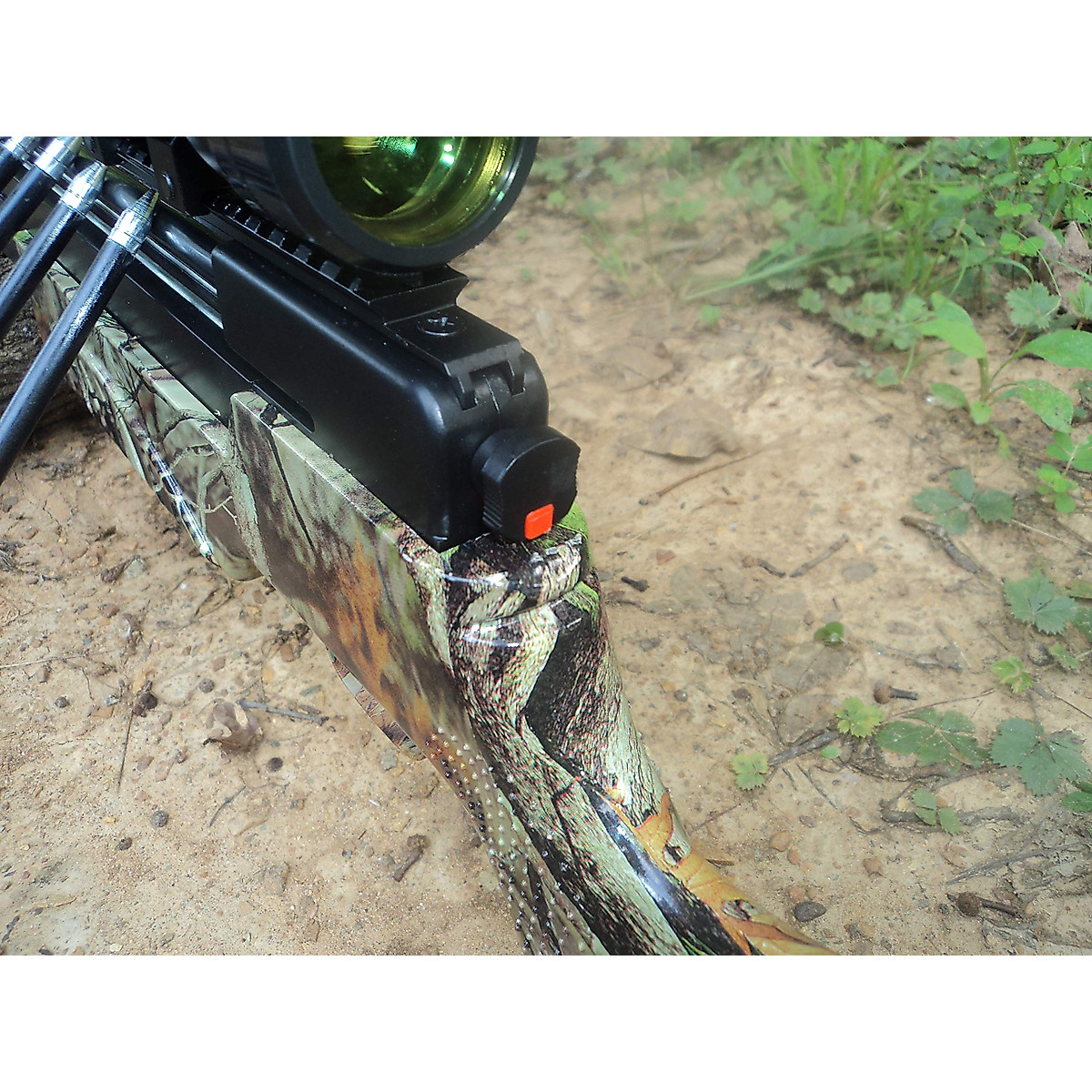 170 lbs WT-GOLIATH 75 shoot (steel ball) repeating arrow Hunting Crossbow with 3 x 32 scope (arrows and balls)