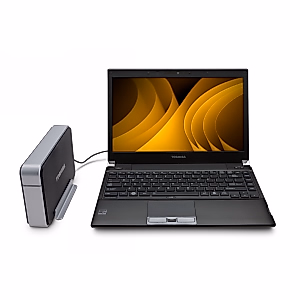 Toshiba 1 TB USB 3.0 External Hard Drive PH3100U-1E3S (Black/Silver)