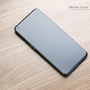 Ibywind Screen Protector For OnePlus 9 5G,with 2Pcs Tempered Glass,1Pc Camera Lens Protector,1Pc Backing Carbon Fiber Film [Fingerprint Reader,Easy to install]