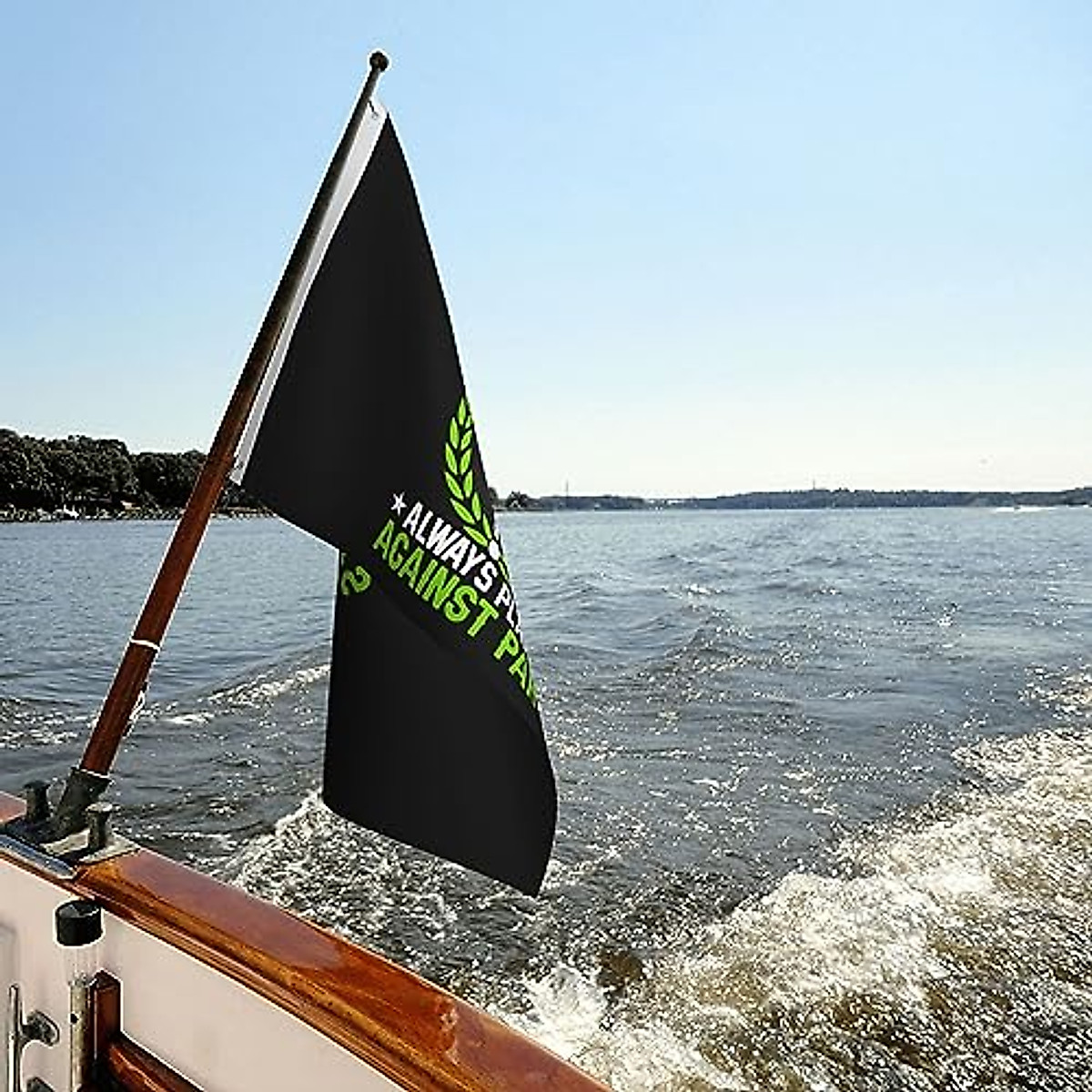 IMEEGIEN Forget Your Opponents Always Play Against Par Flag 3x5 Ft Double-Sided Outdoor Decoration Banner Durable Home Yard Flags Polyester Welcome Flag