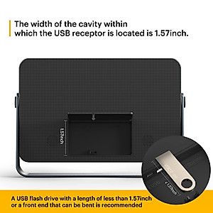 KODAK 10.1 Inch Smart Digital Photo Frame, 4000mAh Battery, 1920x1200 G+G IPS Touch Screen WiFi Digital Picture Frame, Built in 32 GB Memory, Auto-Rotate, KODAK APP, Gifts for Friends Family