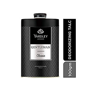 Yardley London Gentleman Deodorising Talc Talcum Powder for Men 100Gm