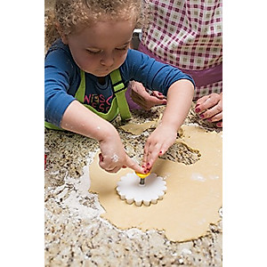 Bakelicious Daisy Plunger Cutter, White , 2.25 x 3.5 x 3.5 inches