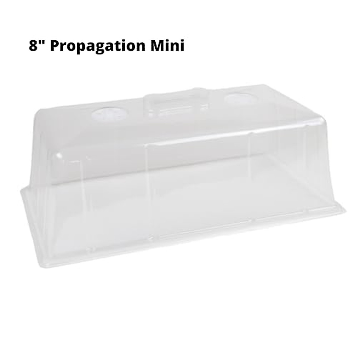 AGROVISTA High Standard Dome - Propagation, 2", 7", 8", 12", 10''x20', Clear Plastic Tall Domes, Perfect Environment for Your Cuttings and Seedlings (2'' - 10''x20''x2'')