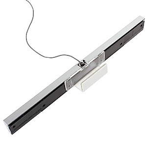 LIPOVOLT® USB Wired Infrared Ray IR Sensor Bar for Nintendo Wii/Wii U/PC + Stand