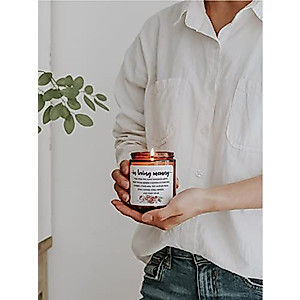 Condolence Gifts Candle for Loss of Loved One - Funeral, Bereavement or Miscarriage, Sympathy Gifts, Remembrance Memorial Candle Gift for Deceased