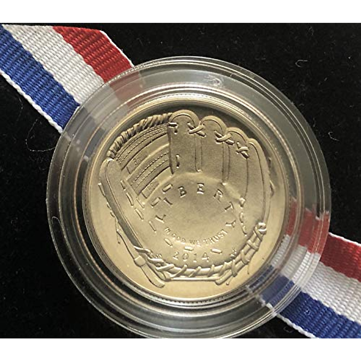 2014 D Baseball Hall Of Fame Comes in original US mint Box Half Dollar Brilliant Uncirculated US mint