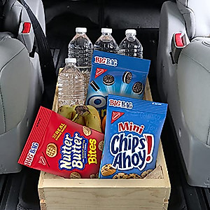 OREO Mini Cookies, CHIPS AHOY! Mini Cookies, Nutter Butter Bites & RITZ Bits Cheese Crackers Variety Pack, 15 Big Bags (assortment may vary)