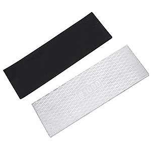 Whetstone Knife Sharpener Whetstone Sharpening Stone with Anti Slip Mat Double Sided 400‑1000 Grits Sharpening Stone without Burrs