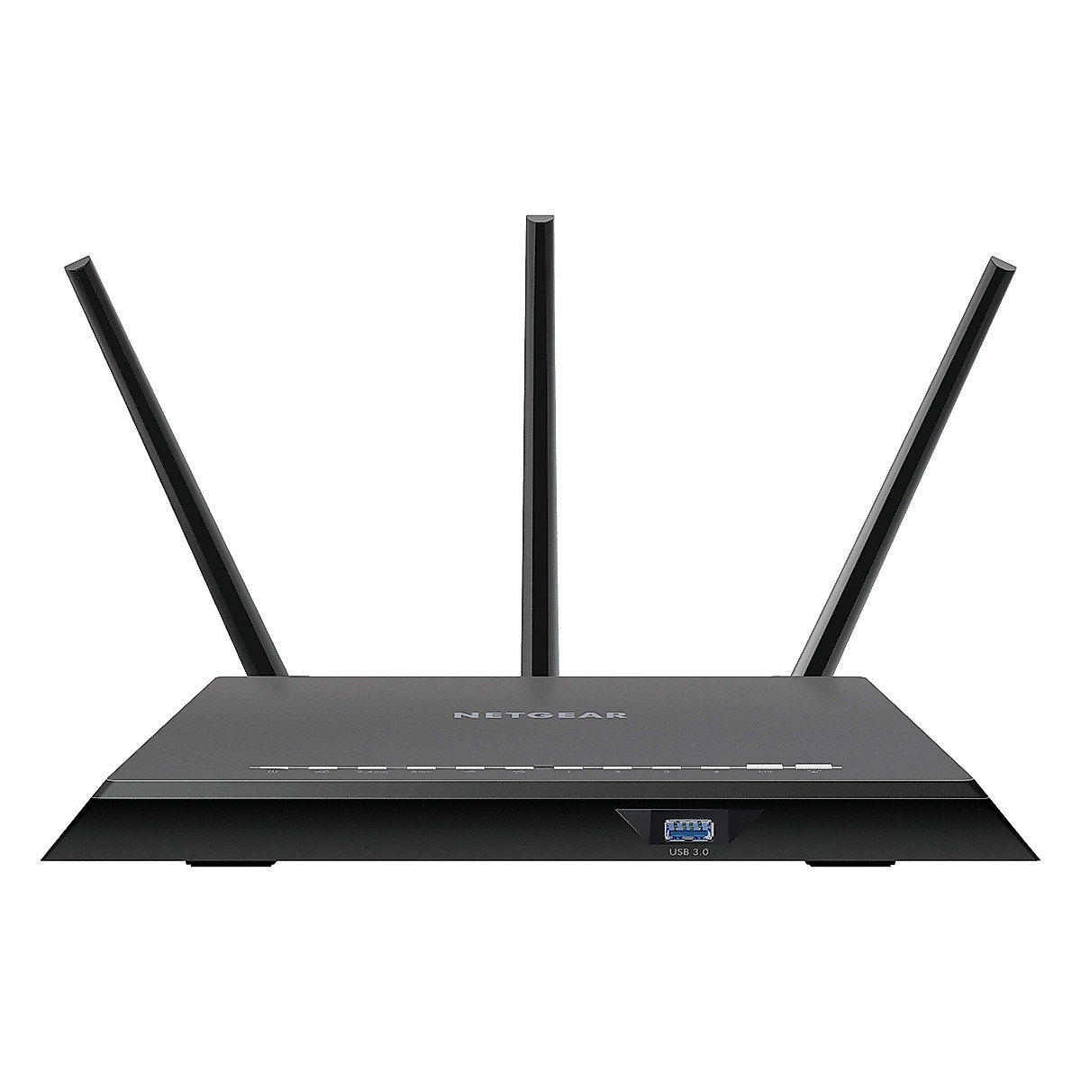 Netgear R7000-100NAR Dual-Band (2.4 GHz / 5 GHz) Gigabit Ethernet Black Wireless Router (Renewed)